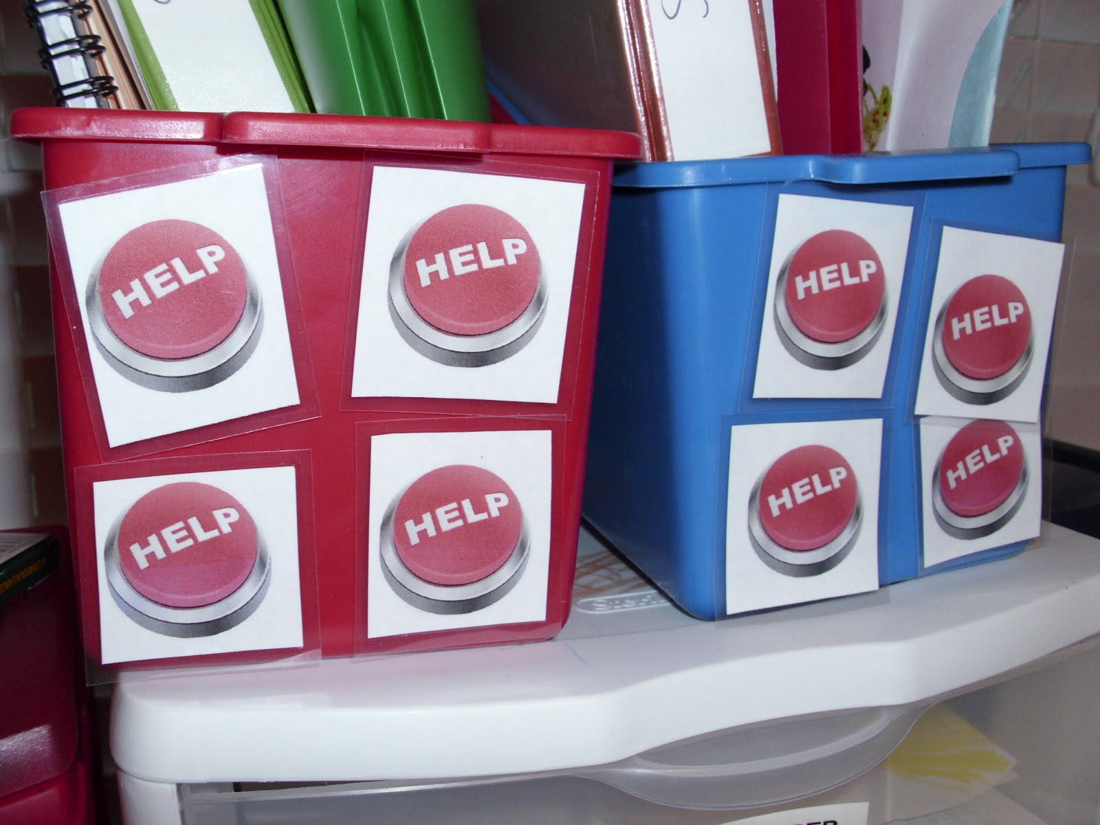 A Joyful Mess: The Workbox System, for us that is