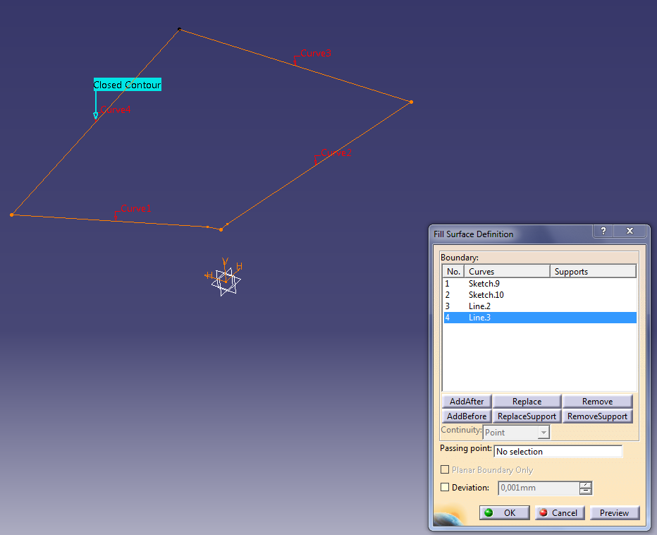 Wireframe and Surface design Workbench – Introducción 2 | Catia es Fácil