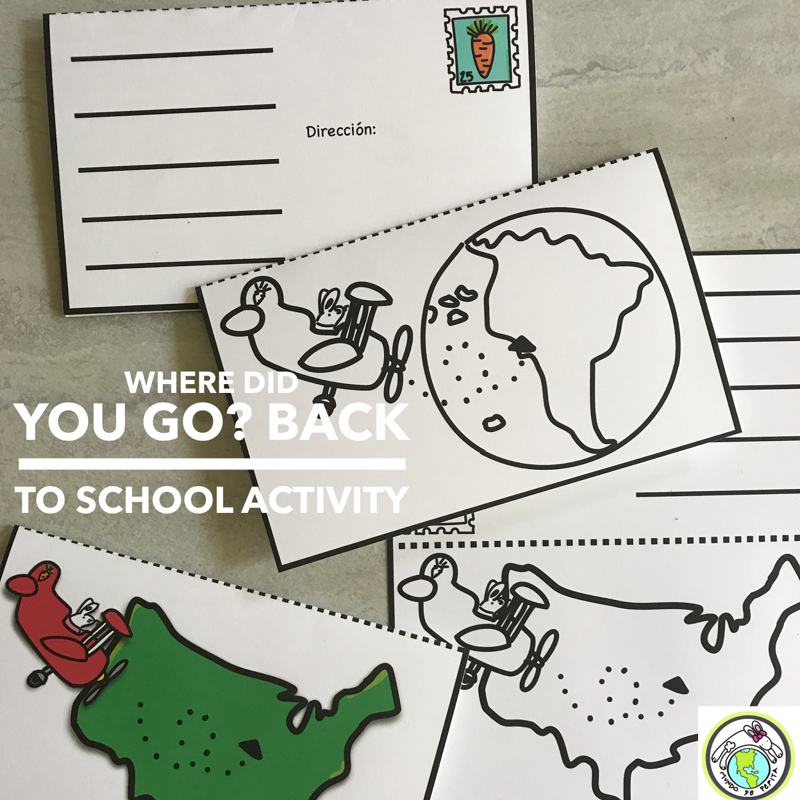 Where did you go? Fun Back to School Activity for World Language ...