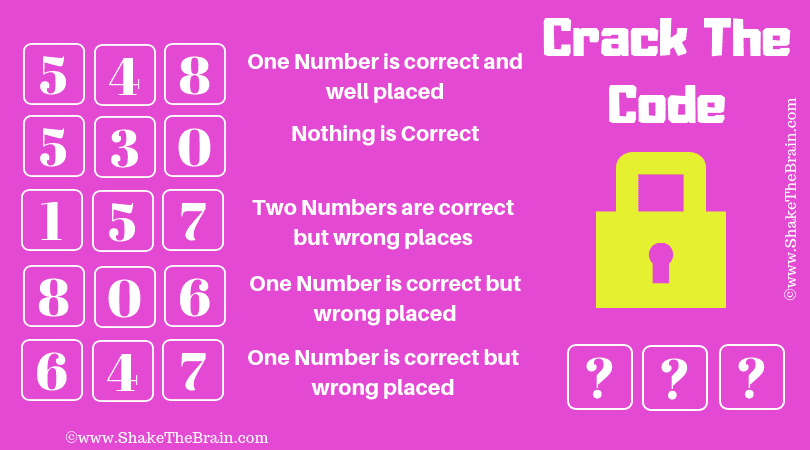 Code Breaking Math Logical Riddle Code Breaking Math Logical Riddle