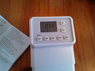 Easy to install digital light switch timer