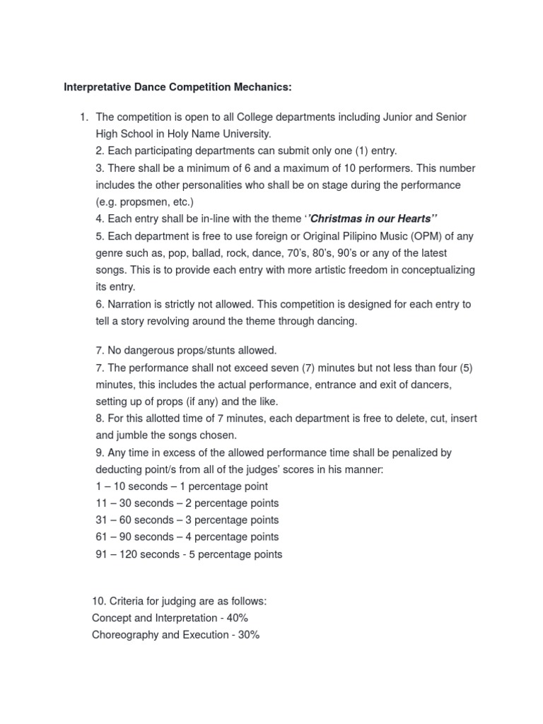 Criteria For Judging Dance Contest Philippin News Collections criteria-for-judging-dance-contest-philippin-news-collections