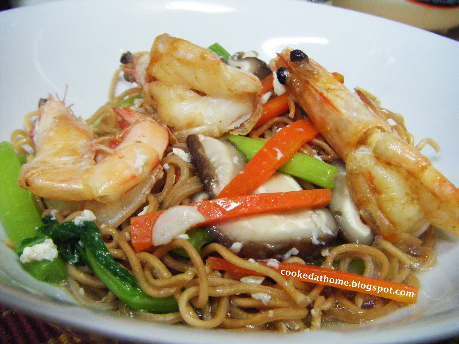 Cooking @ Home: Fried Yee Meen