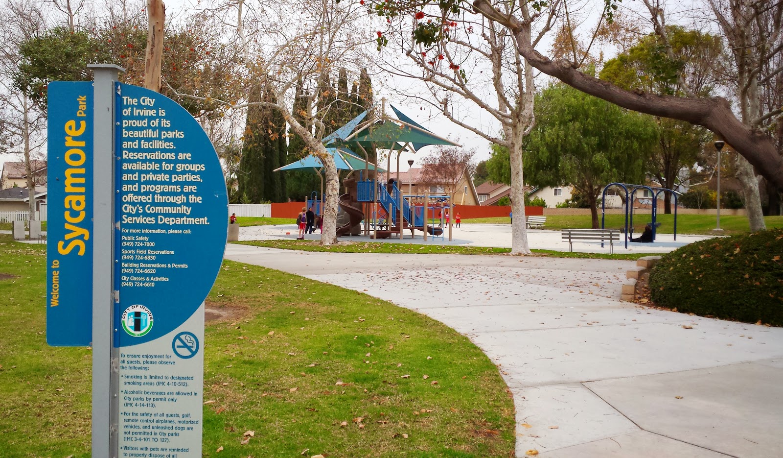Irvine Park Review: Sycamore Park
