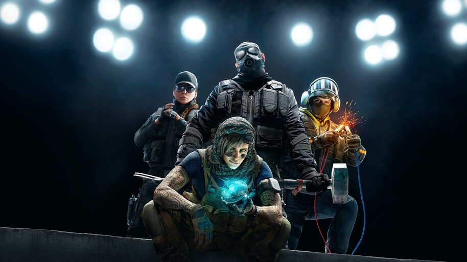 Rainbow Six Siege, IQ, Sledge, Blitz, Ash, 4K, #7.1326 Wallpaper iPhone ...