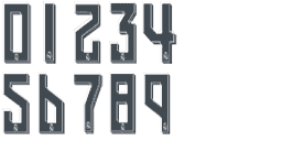 Cara Membuat Font dan Numbers Pada PES 6