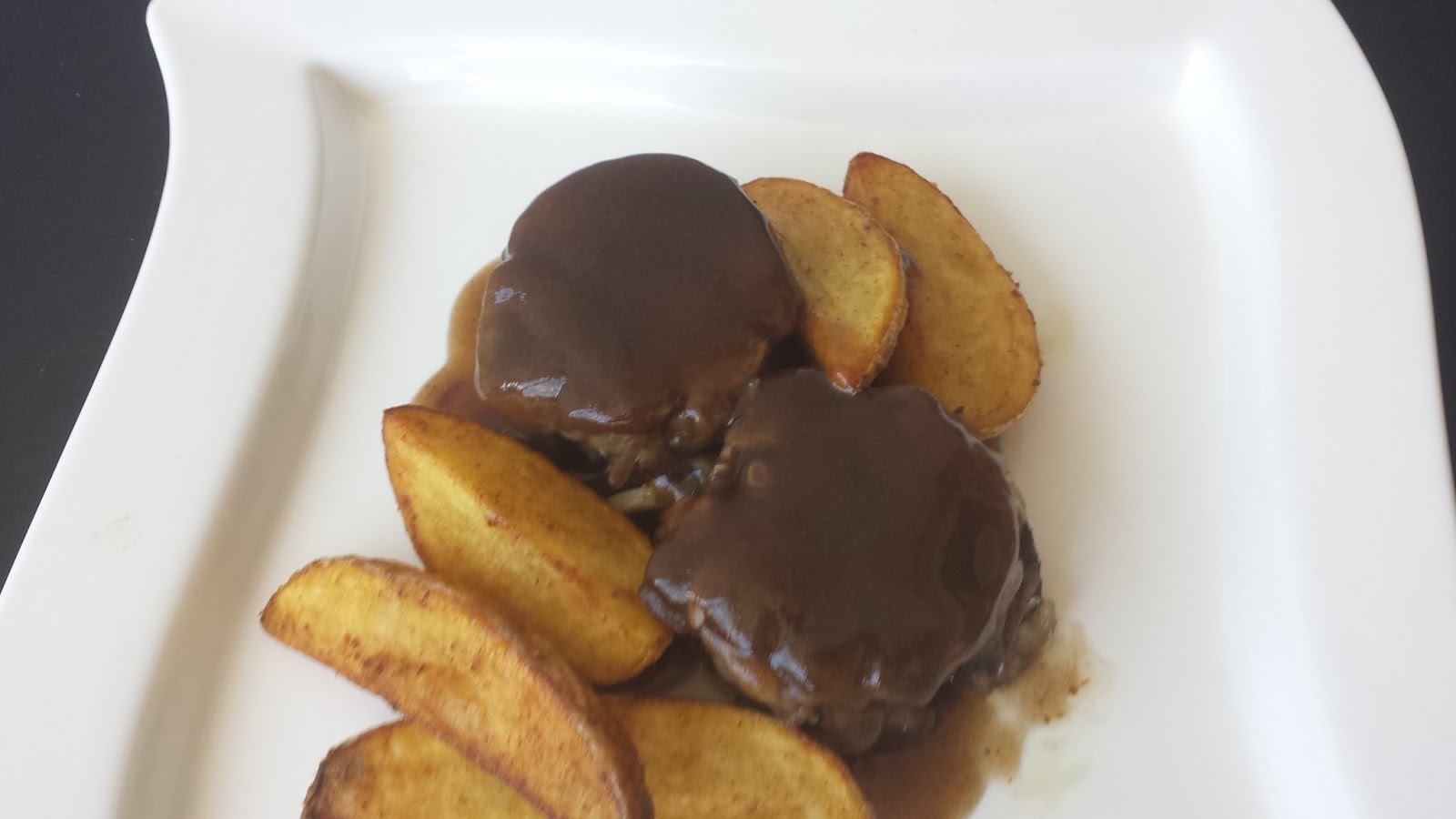 Pecho de ternera asada.