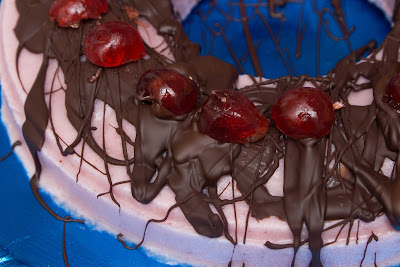 Corona de helado de fresa, coco y chocolate | El Baúl de las delicias