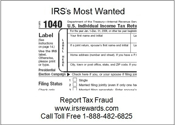 IRS's Most Wanted - Report Tax Fraud: David Newmark Pleads Guilty to ...