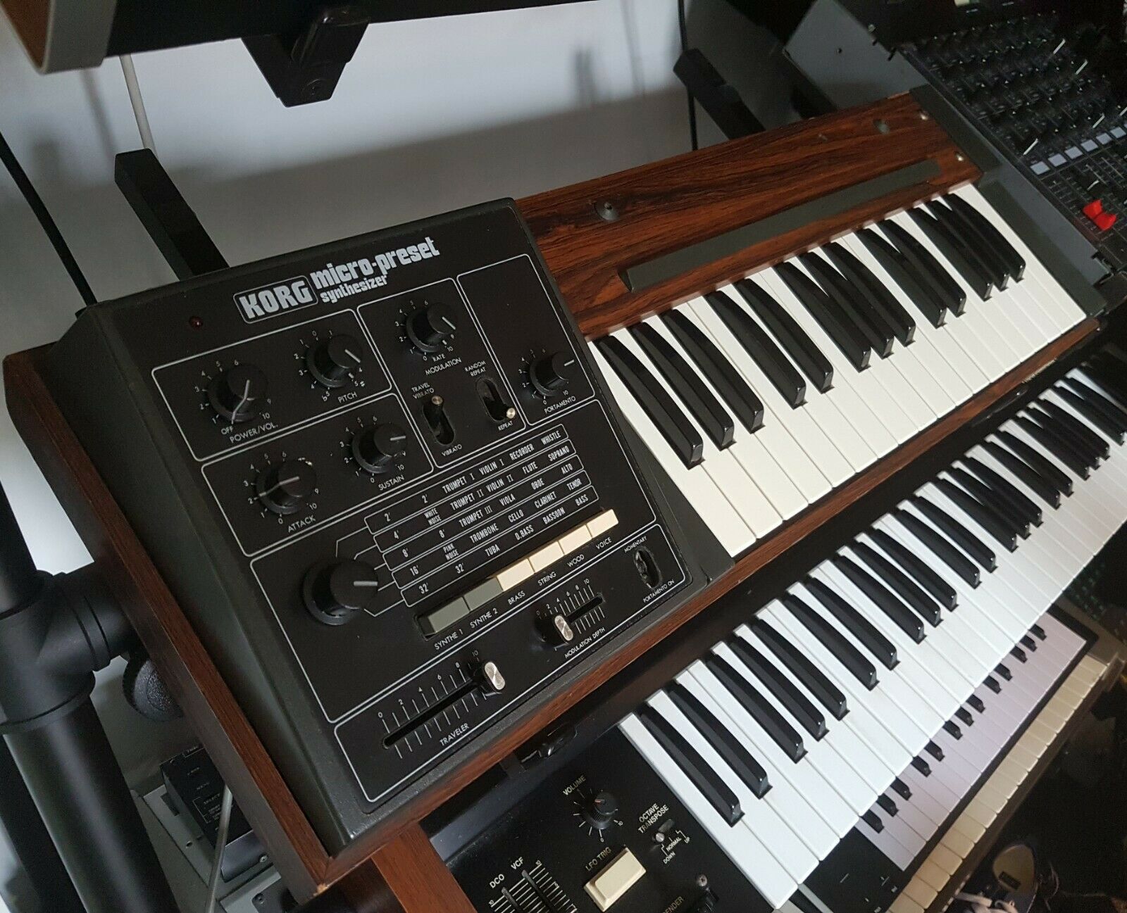 MATRIXSYNTH: Korg Micro Preset Vintage 70s Analog Mono Synth M-500 SN ...