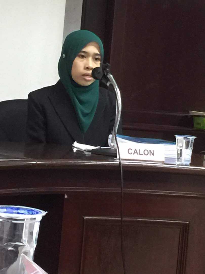 SAKINATUL RAADIYAH AND SHAHRINIZAM CONTINUE THE SUCCESS TALLY IN VIVA VOCE