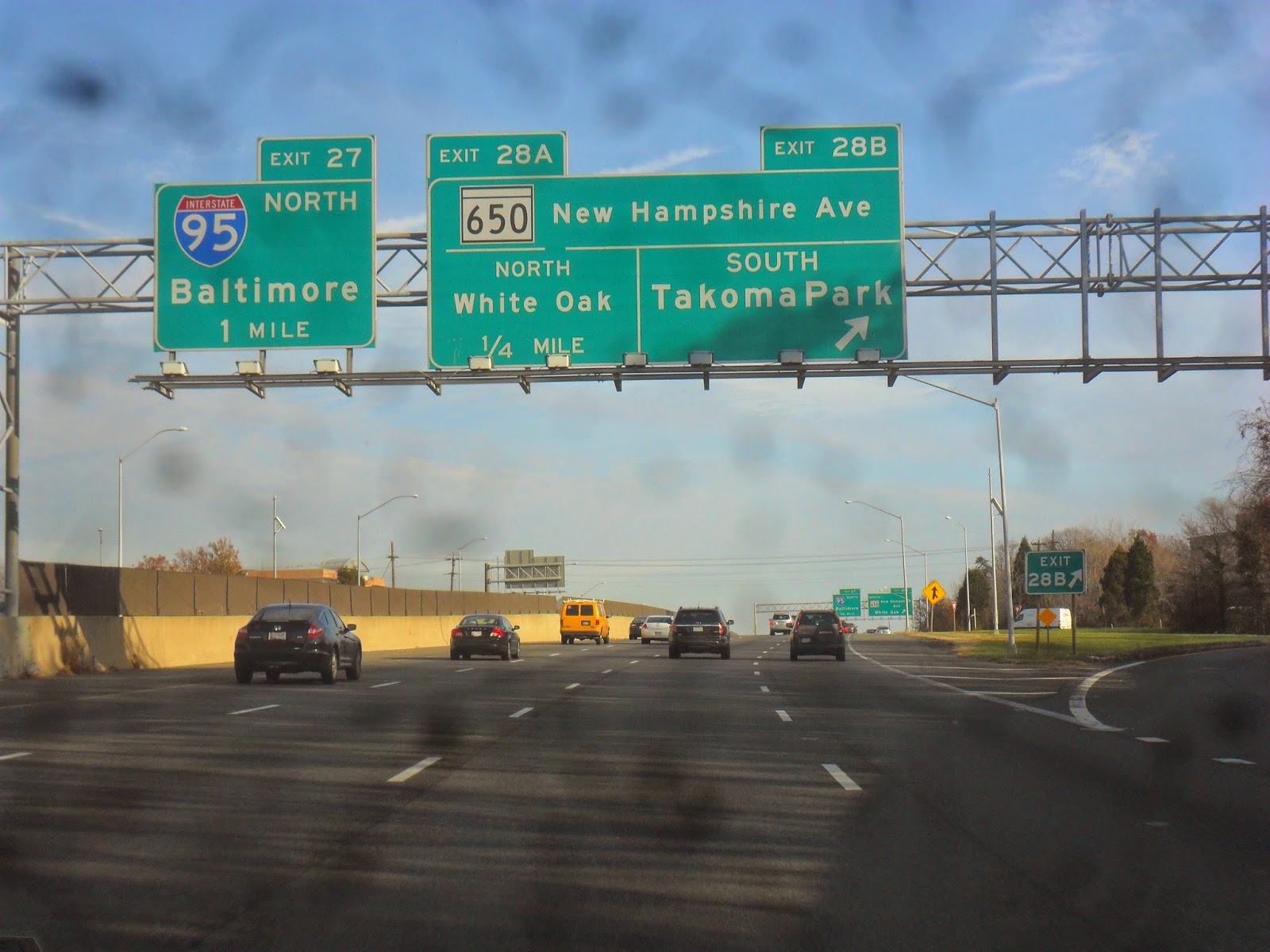 Luke's Signs: I-495/Capital Beltway & Interstate 95 - Maryland