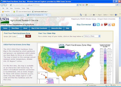 Baxter St. Gardener: New Hardness Zone Map