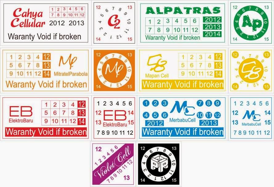 Cetak Sticker Security Segel Pecah Telur hasil cetakan High Ressolution ...