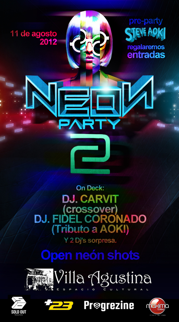 NEO PARTY II este sabado en Villa Agustina. ~ ElectronicaPanama.com ...