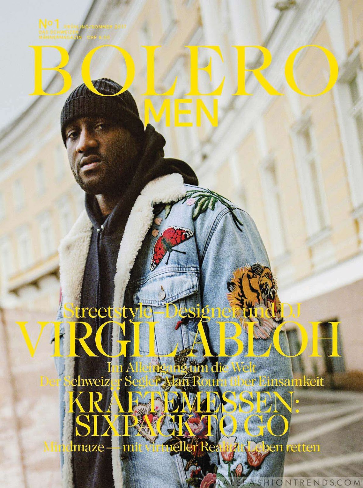 Virgil Abloh protagoniza el primer número de BOLERO Magazine