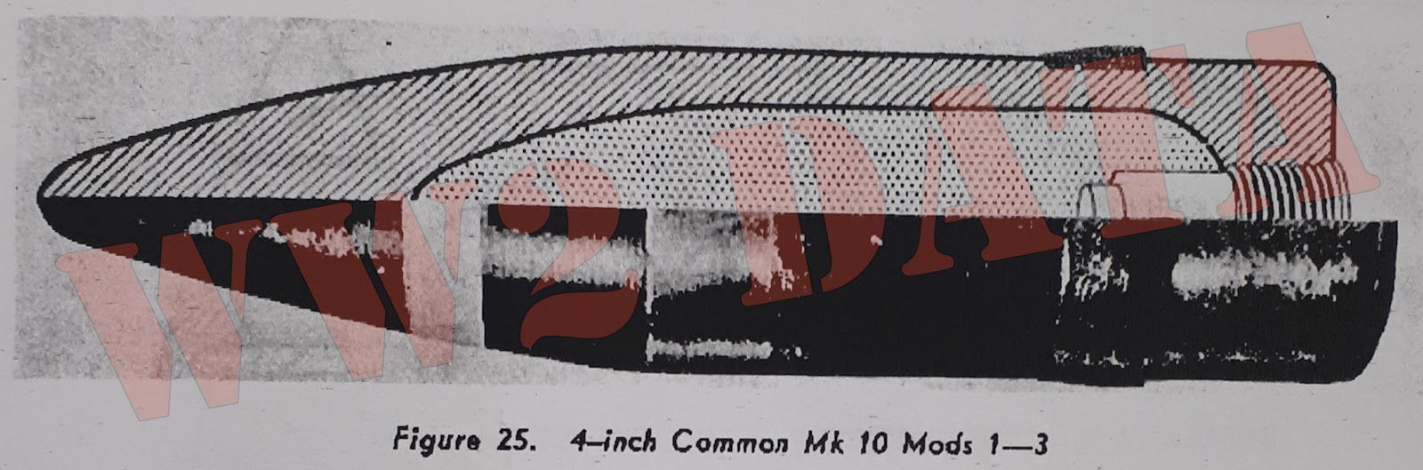 WW2 Equipment Data: American Projectiles and Explosives - 4-inch ...