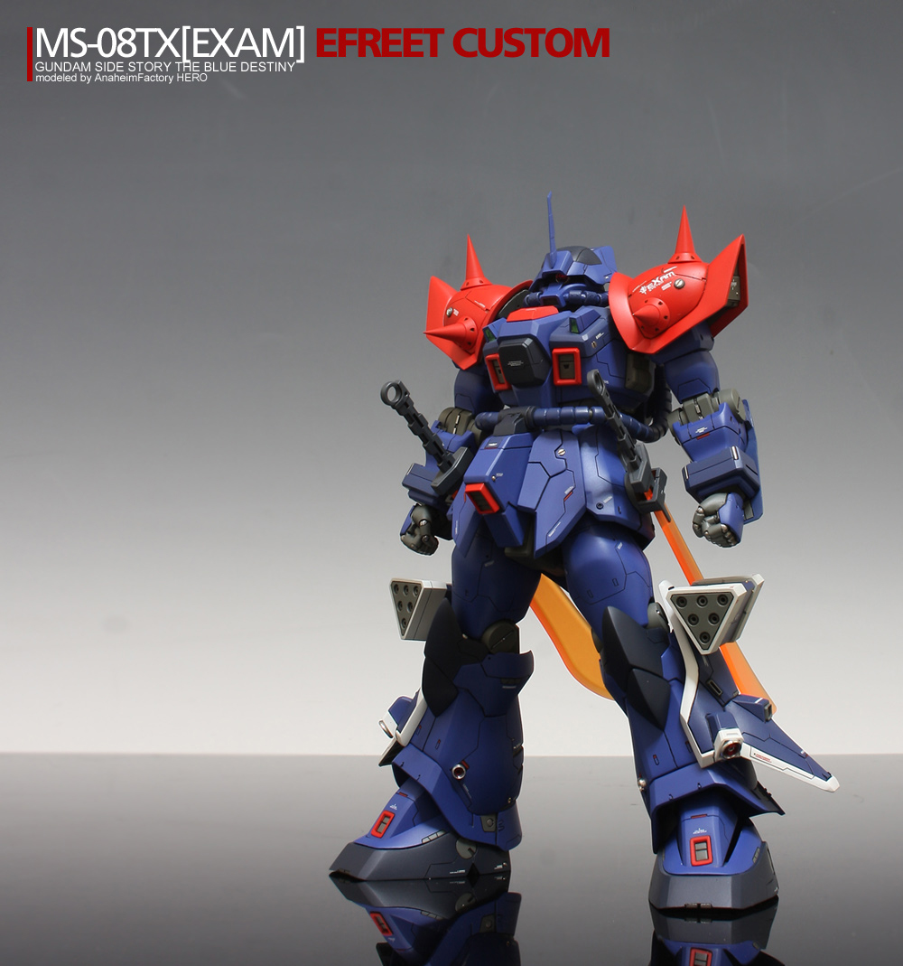 GUNDAM GUY: MS-08TX[EXAM] Efreet Custom - Custom Build