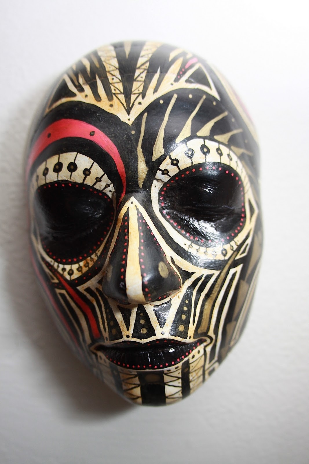 dumptrucks&antlers: Tribal Mask, Dia De Los Muertos Skull Mask and some ...