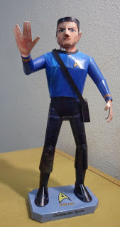 Star Trek - Spock Papercraft | Papercraft Paradise | PaperCrafts ...