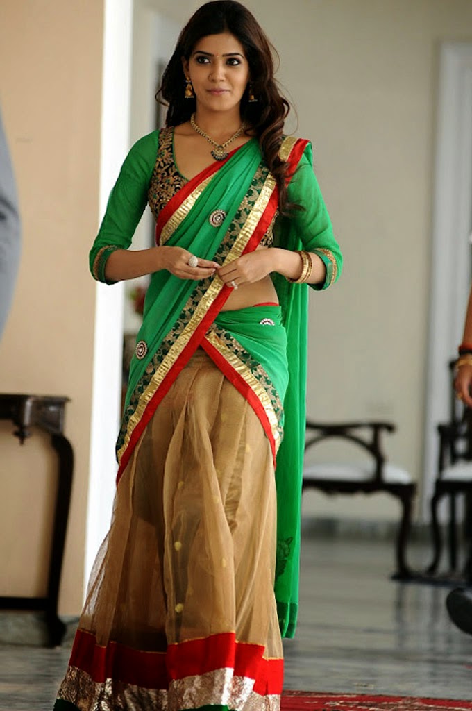 Samantha In Saree Wallpapers Hd