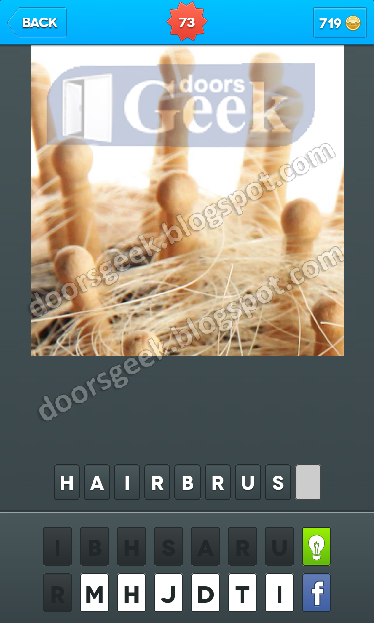 Zoomed In - Photo Word Game Level 73 ~ Doors Geek