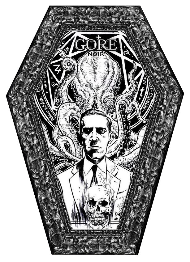 The Quantum Terror: Gore Noir Coffin Shaped Lovecraft Exclusive