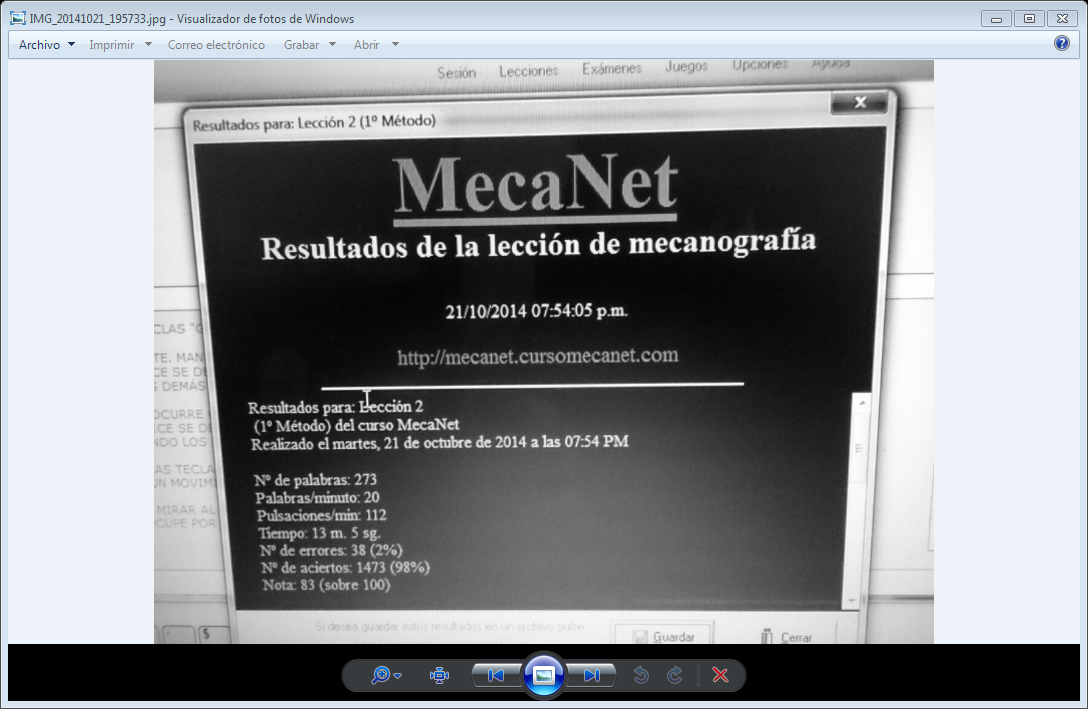 Ofimática: Ejercicios del 1 al 4 de MecaNeT
