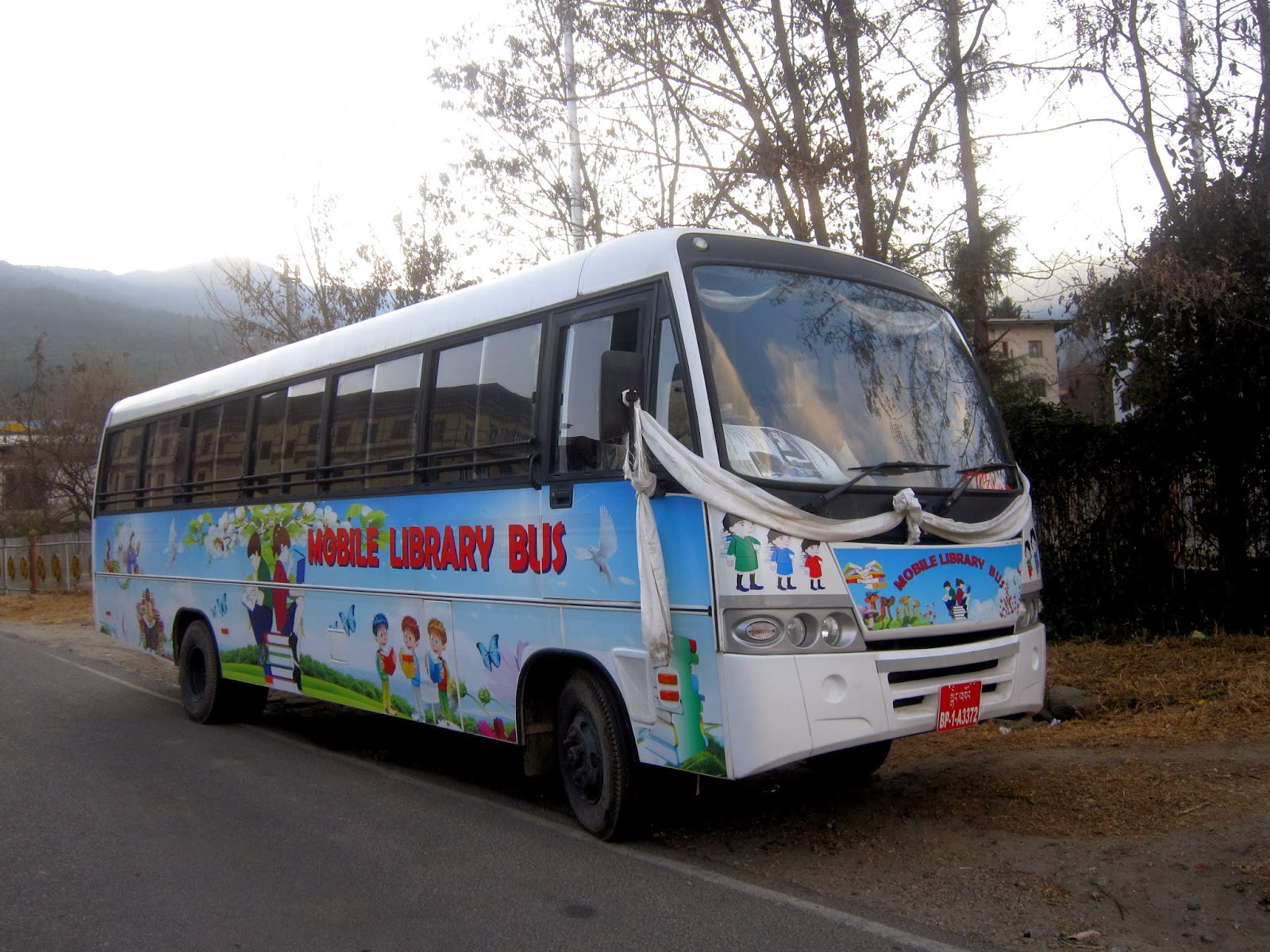 Riku Dhan Subba's Blog: Mobile library bus for the book lovers