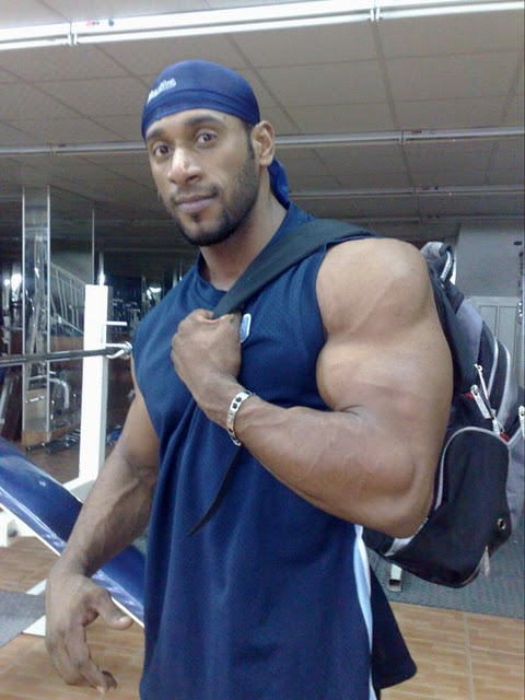 world bodybuilders pictures: arab bodybuilder Naeem Almutlaq