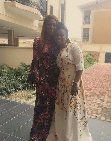 Singer, Lami Philips-Gbadamosi dedicates her daughter in Church (photos)
