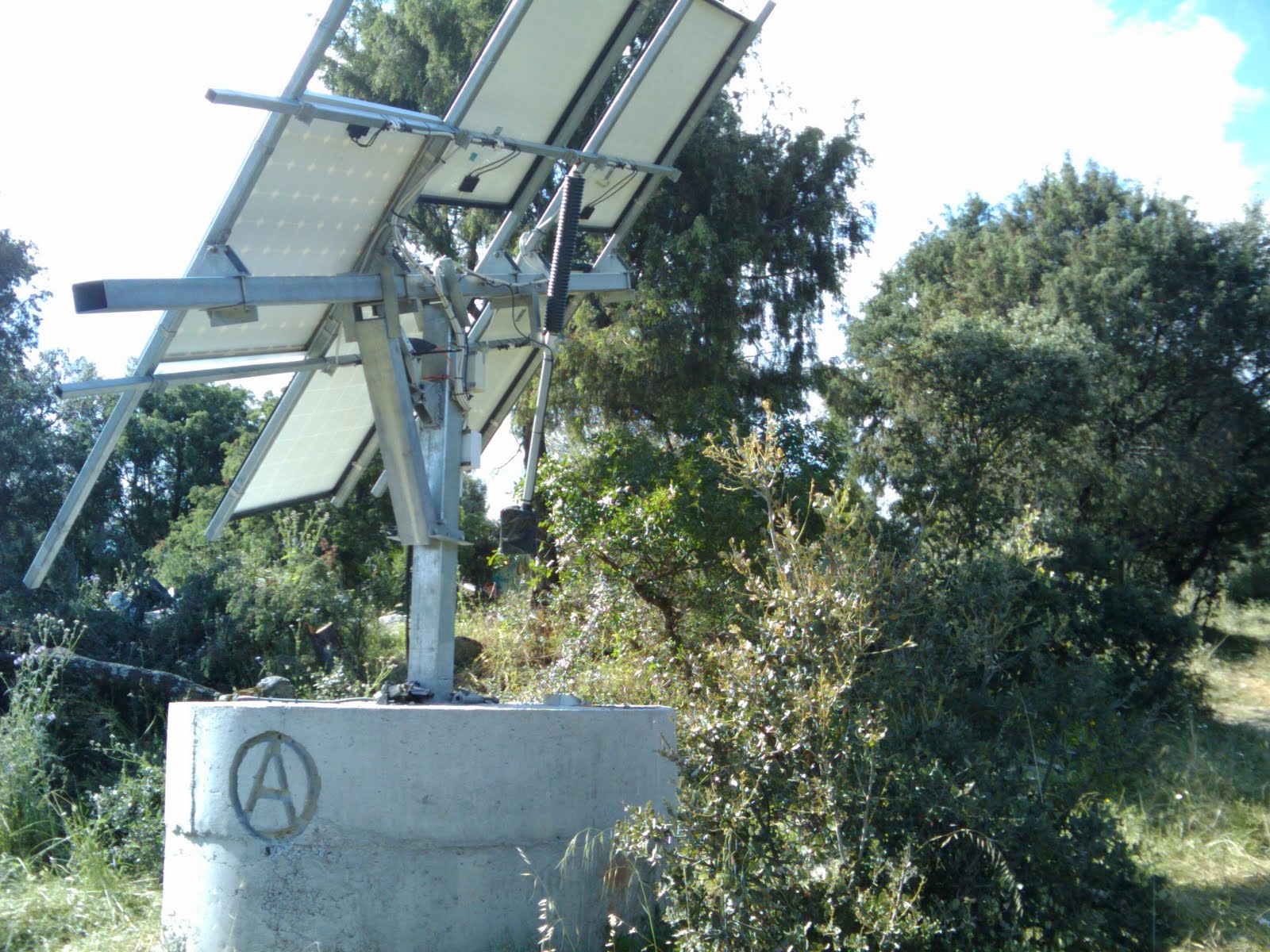 taller ecologico "los unicornios": seguidor solar