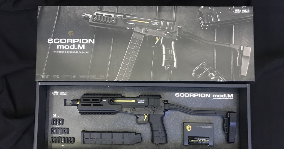 BB GUN: Tokyo Marui SCORPION Mod M