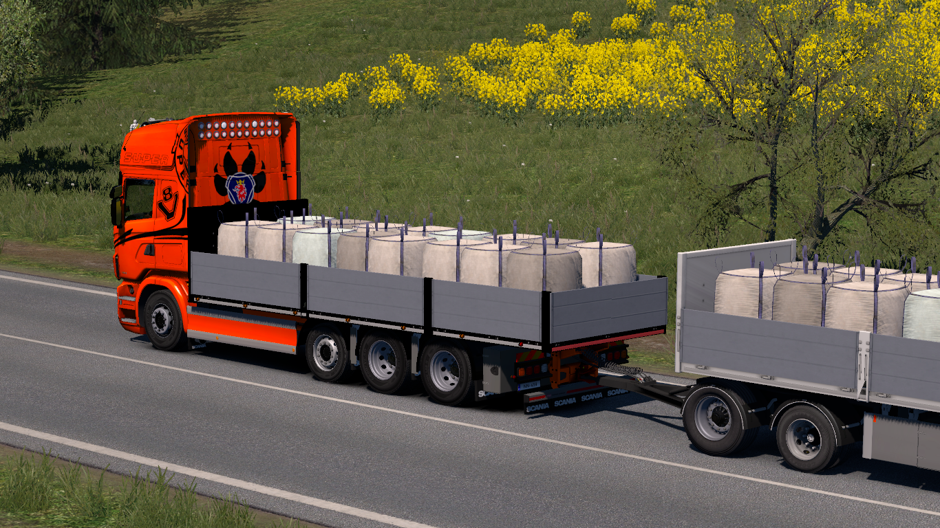 Lunna's Flatbed Addon For Tandem and Ekeri by Kast V 1.05 - Euro Truck ...
