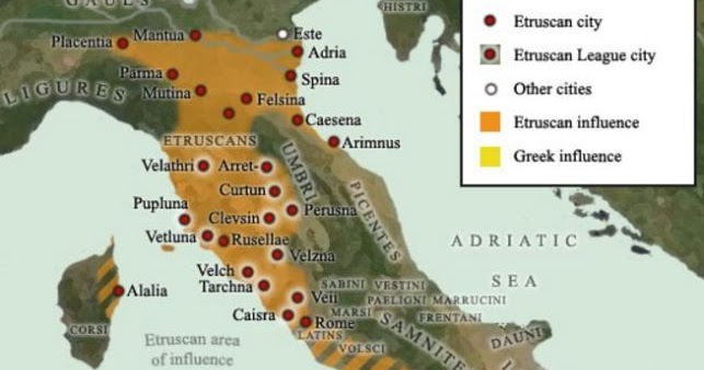 Grymvald Gazetteer: Mapping Monday - Etruscan, Roman, & Italian Maps