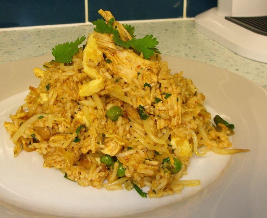 Jenny Eatwell's Rhubarb & Ginger: Singapore style Chicken Fried Rice ...