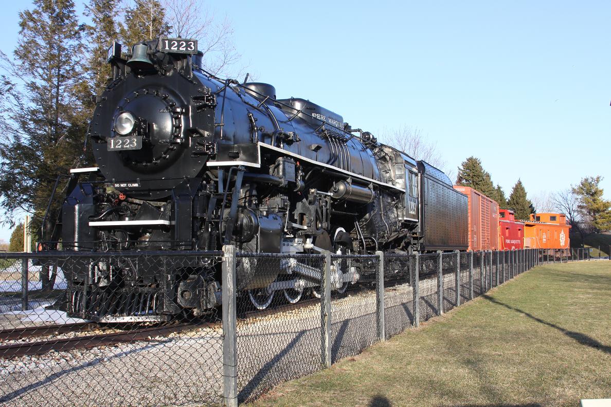 Michigan Exposures: Pere Marquette Engine #1223
