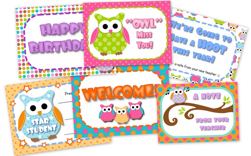 Owl Bookmark FREEBIE & Classroom Pack - FlapJack