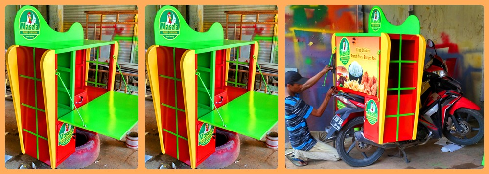 Gerobak Motor Rp 3.800.000 | Gerobak Unik Bandung