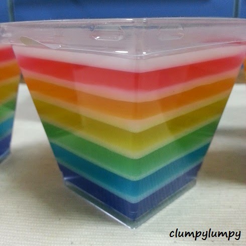 ClumpyLumpy: Rainbow Agar Agar