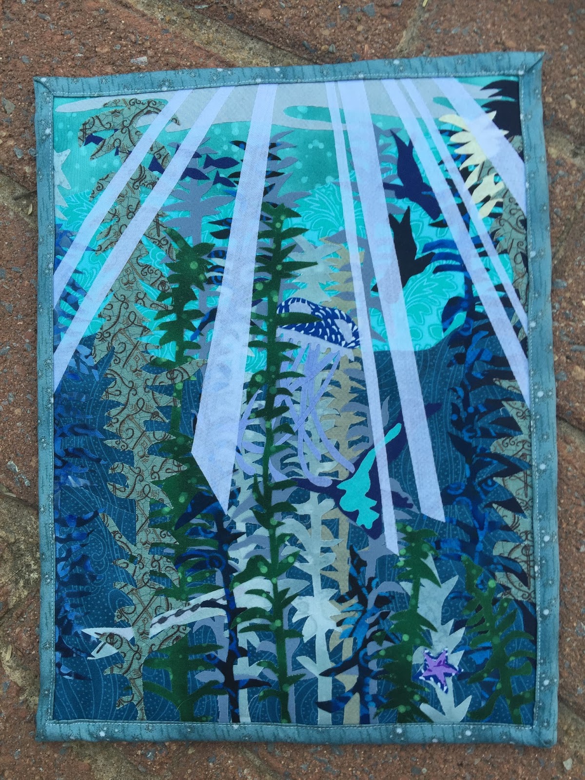 Quilt Art Design: Work in Progress