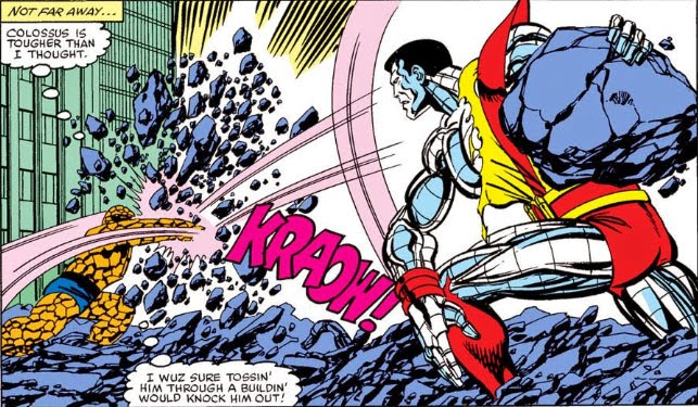 Colossus Vs Gladiator