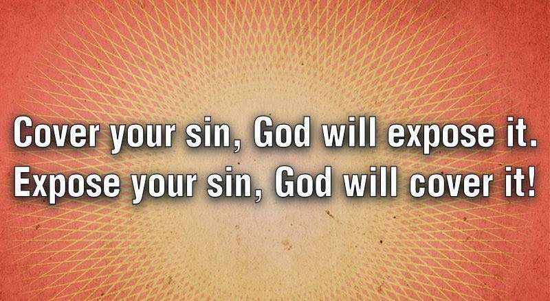 Covered-up or Covered Sin | Salt and Light Blog