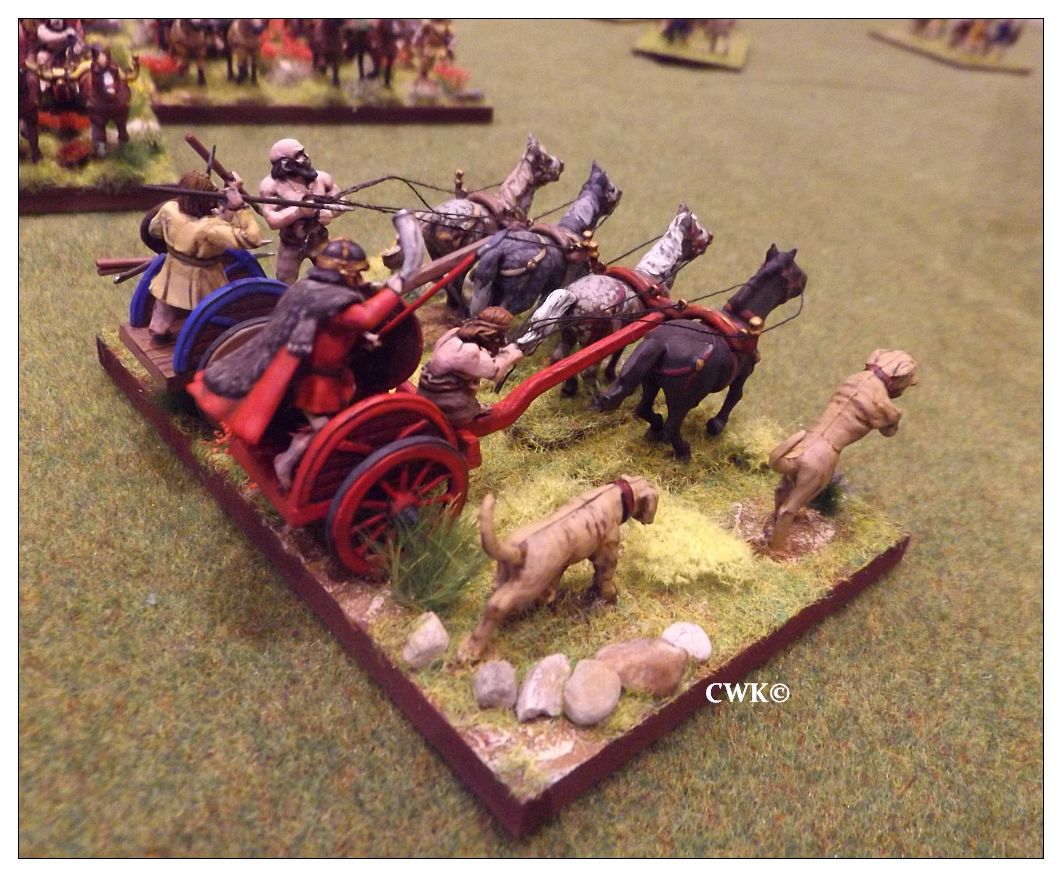 The Cardinal's Wargame Reveries: Irish chariots 28mm