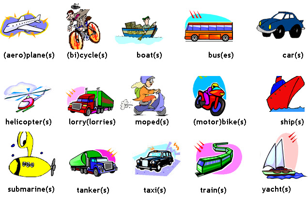 El Rincón de Helguera - Capacitación: TRANSPORT VOCABULARY