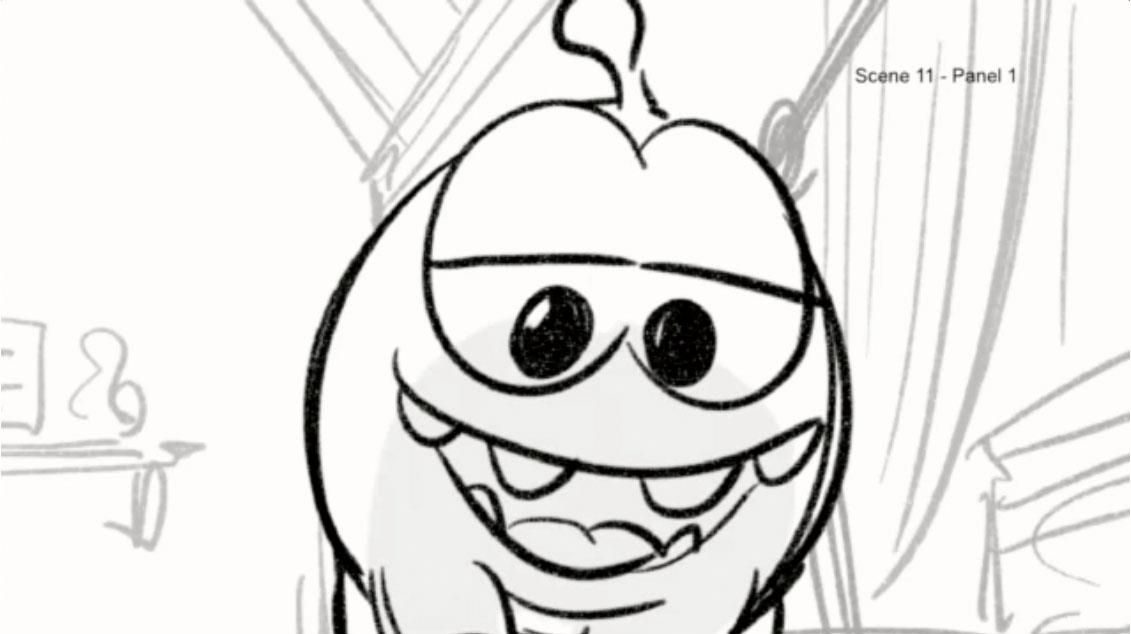 Super Om Nom Coloring Coloring Pages