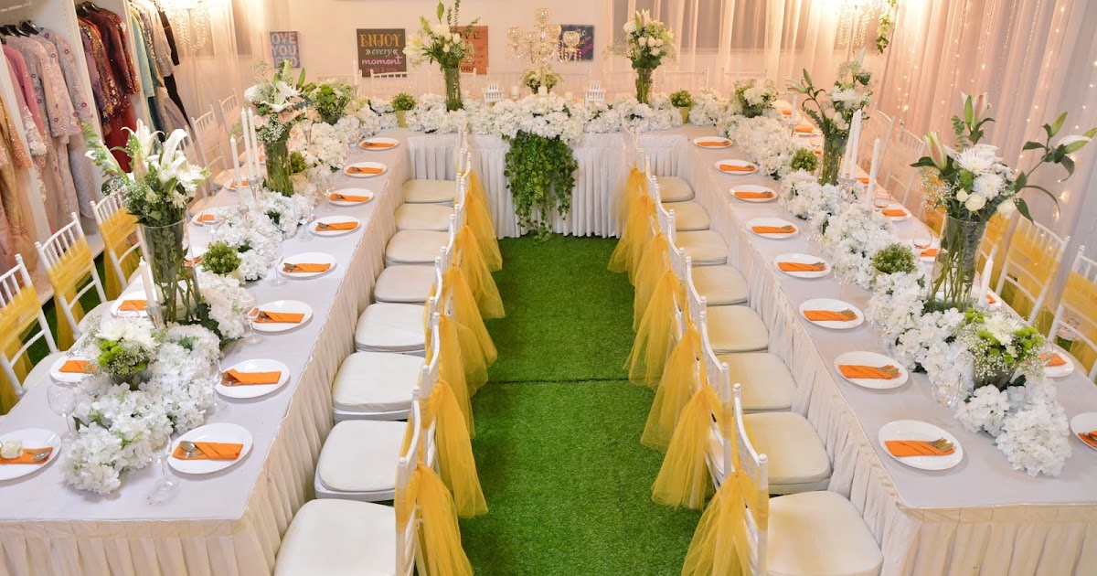 DEKORASI MEJA PENGANTIN DAN EVENT SPACE