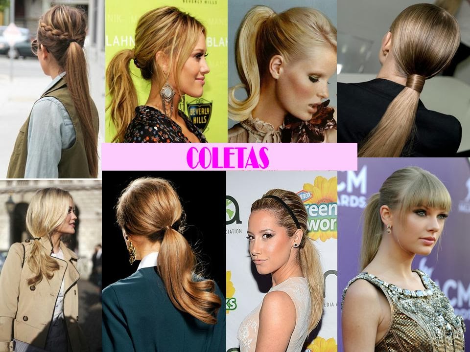 Peinados fáciles paso a paso; "COLETAS"