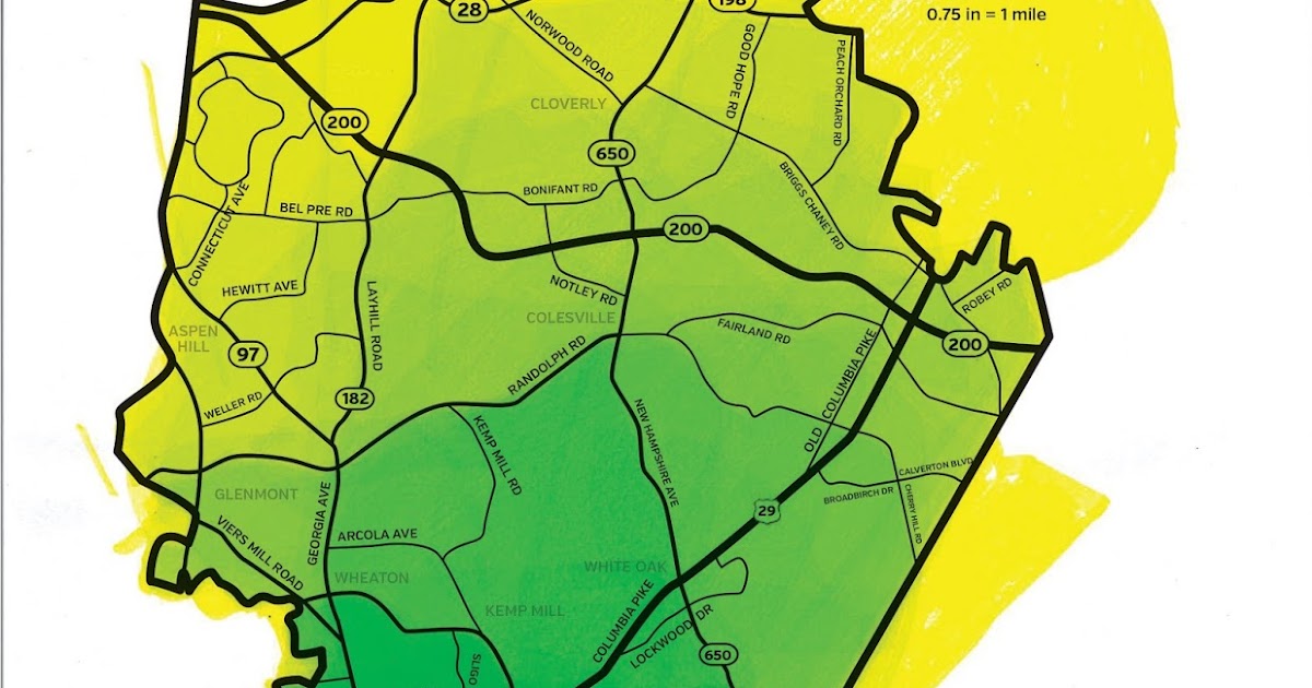 just up the pike: silver spring doesn't have actual boundaries, so we ...