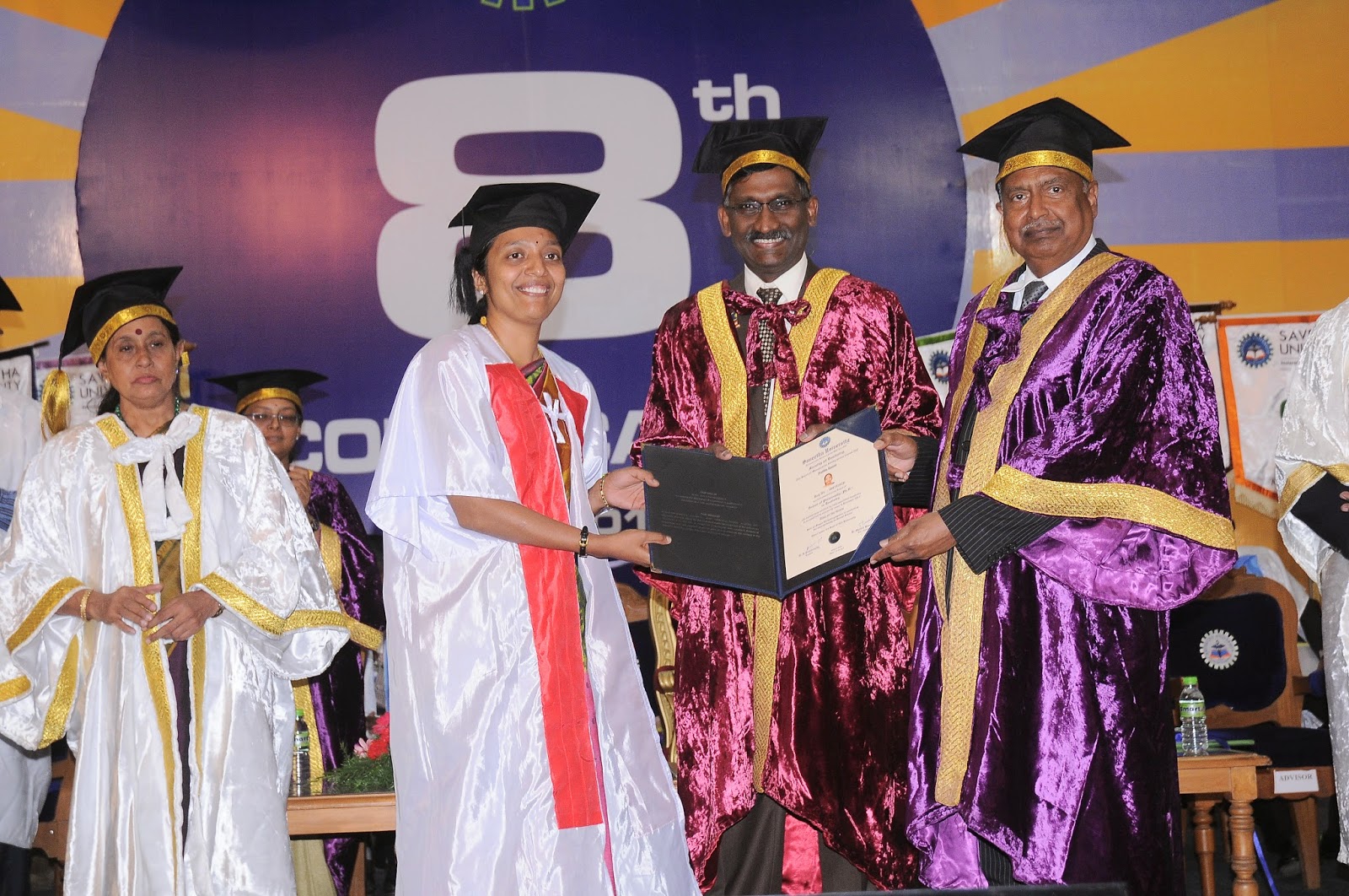 Events-Saveetha University: Saveetha University convocation held